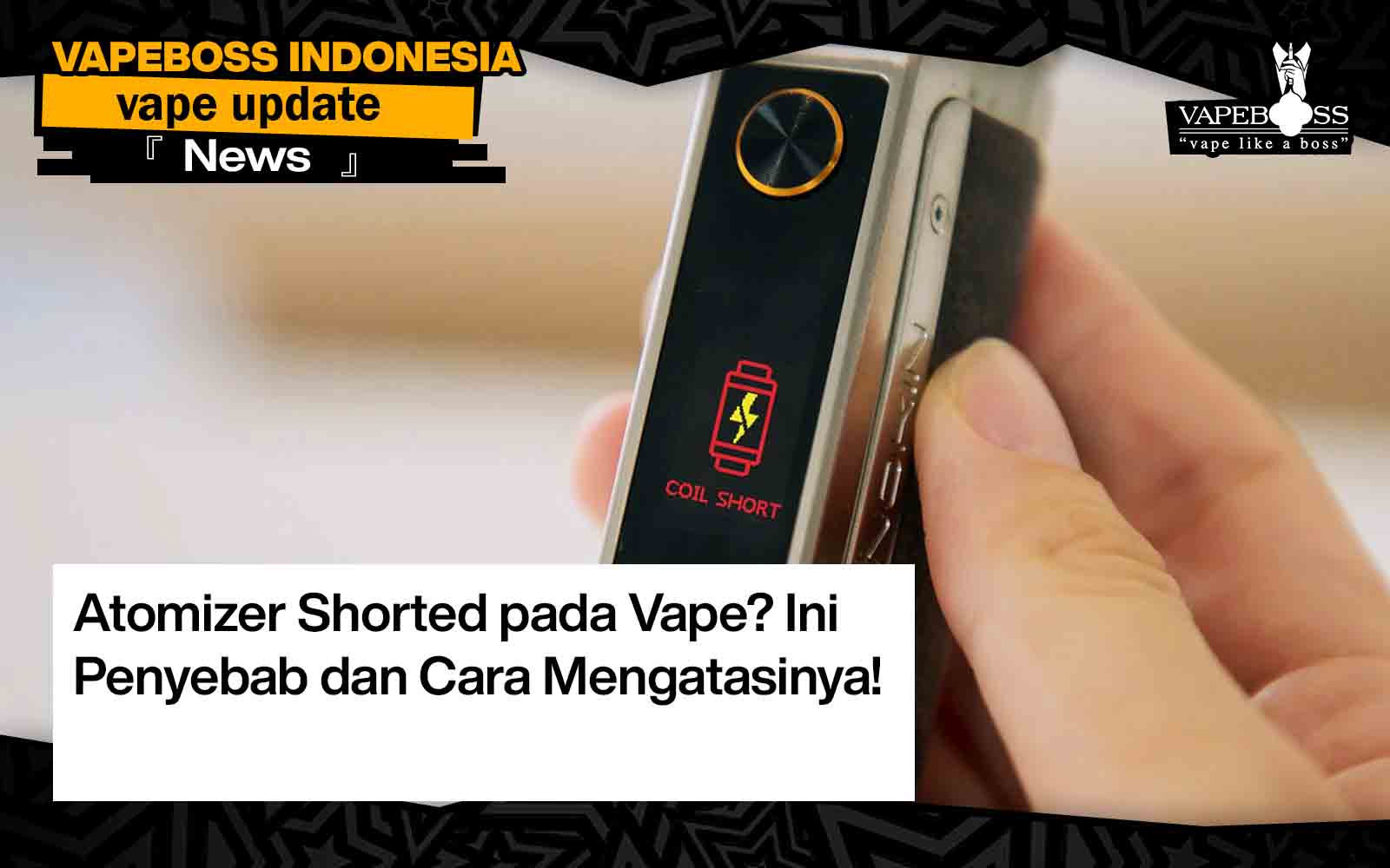 Atomizer Shorted pada Vape? Ini Penyebab dan Cara Mengatasinya ...