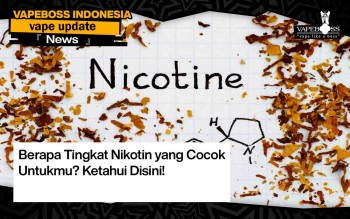 Berapa Tingkat Nikotin yang Cocok Untukmu? Ketahui Disini! » Vapeboss ...